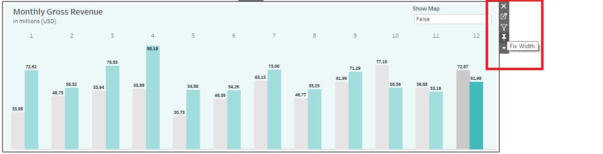 Dynamic Tableau Dashboards with Dynamic Zone Visibility